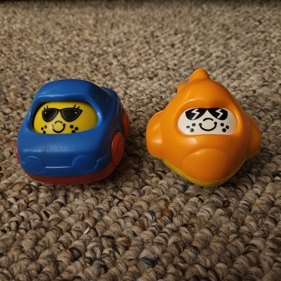 Fisher-Price | Toys | Fisher Price Rollarounds Vehicles Blue Car And ...